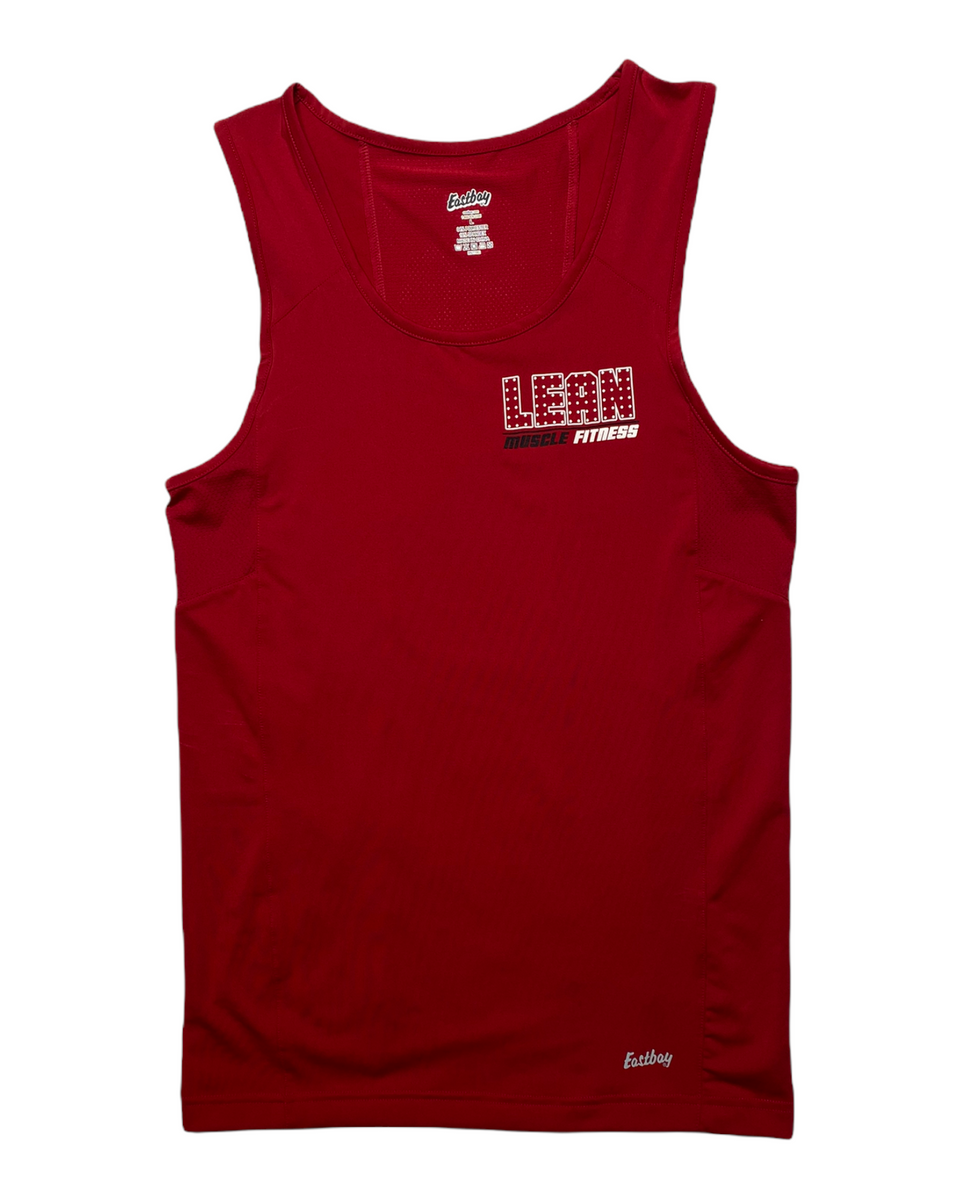LMF Compression Tank - Red – LMF Apparel